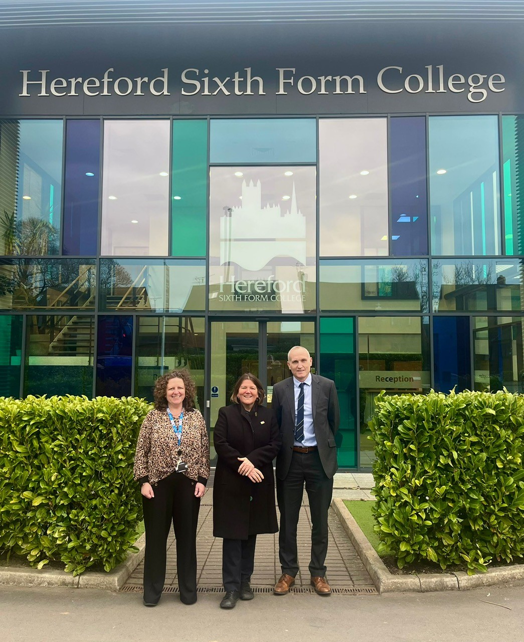 Visit to Hereford Sixth Form College (Feb 2025) - Ellie Chowns MP for ...