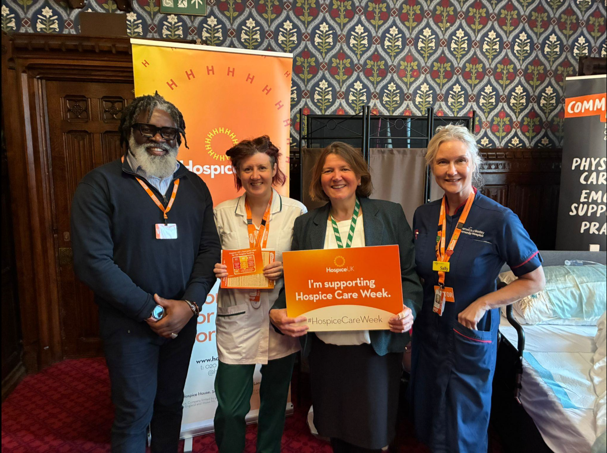 Ellie Chowns meets hospice staff in Parliament - Ellie Chowns MP for ...